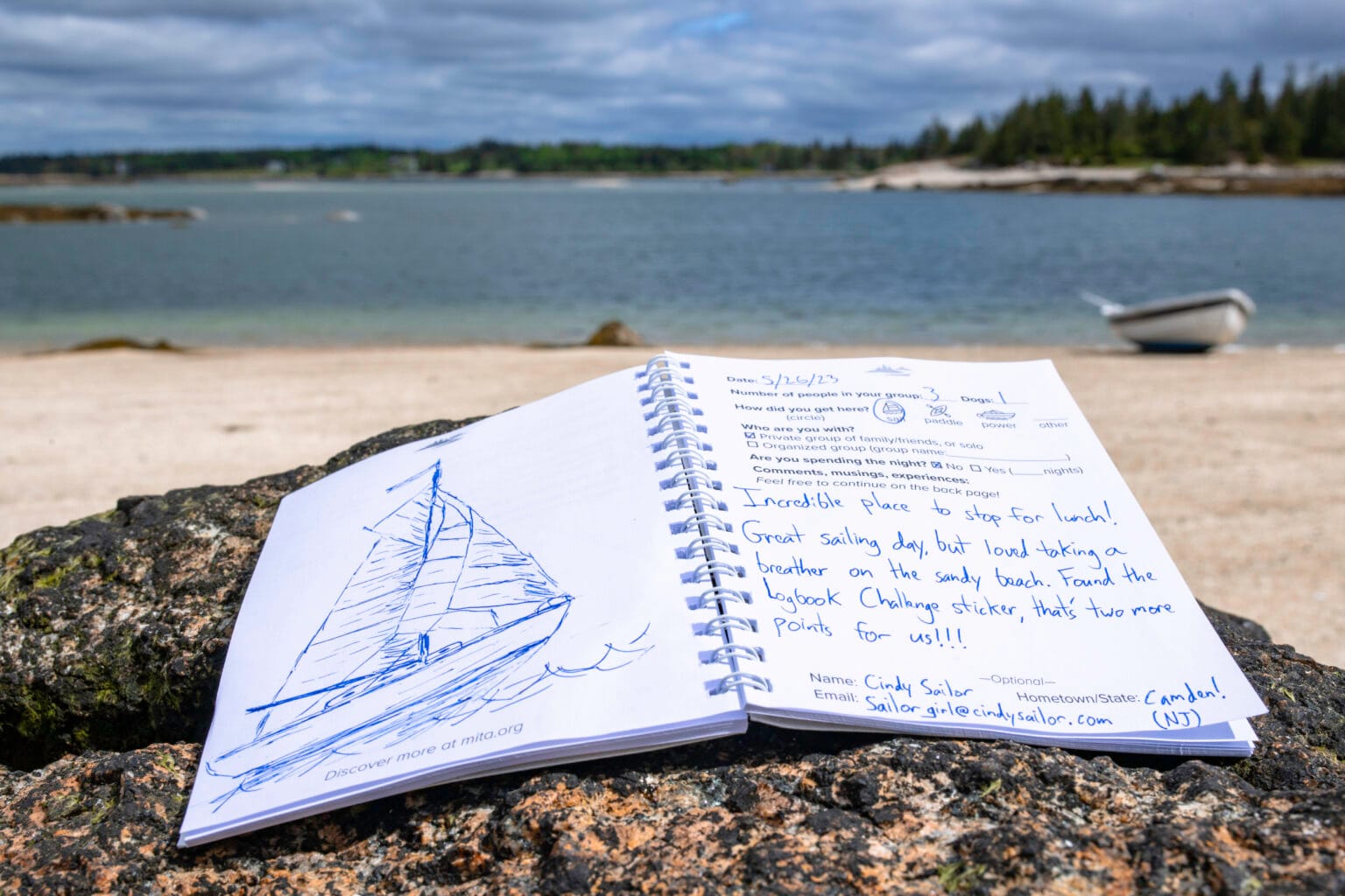 The Logbook Challenge - Maine Island Trail Association