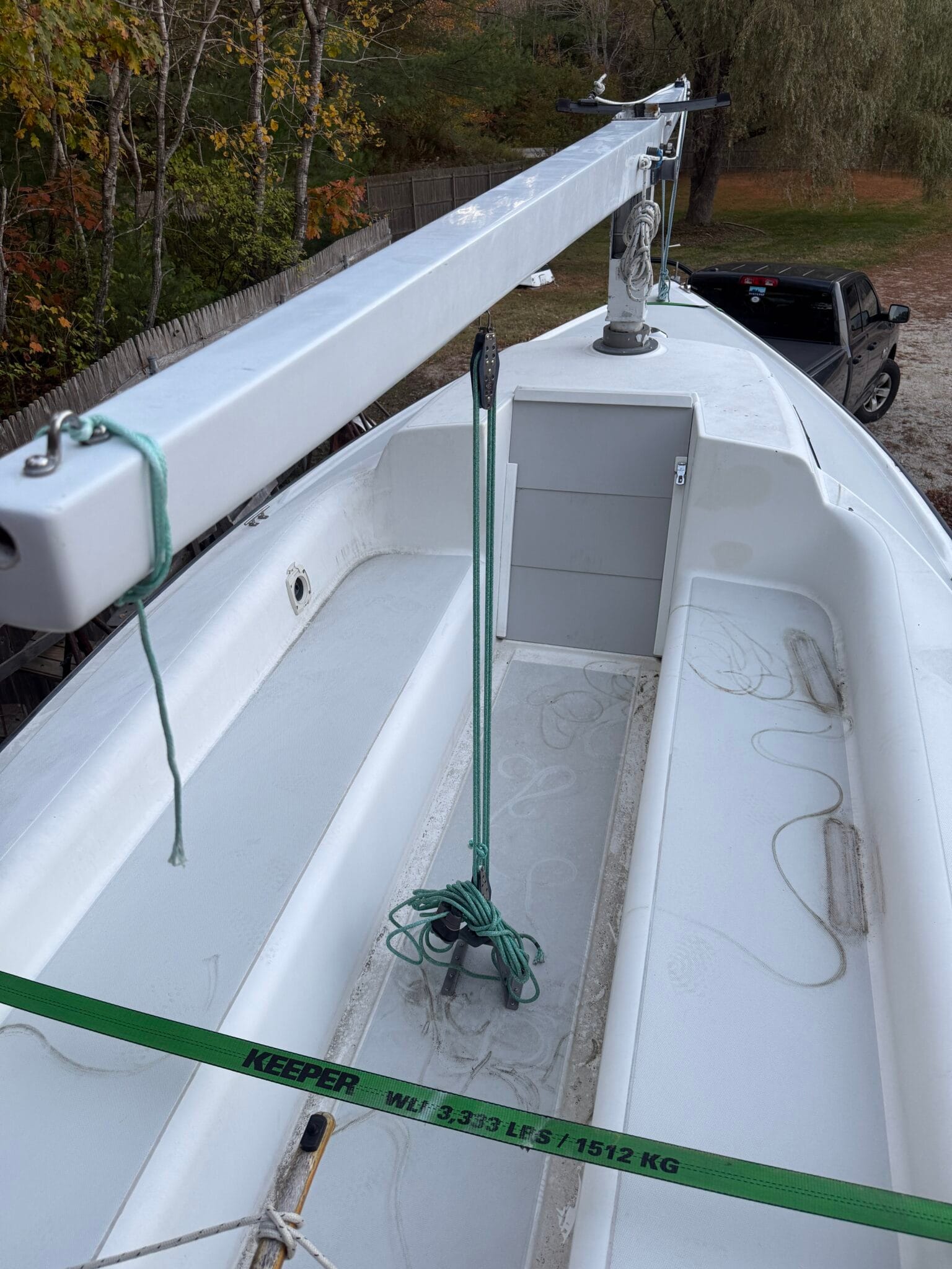 2009 Catalina 22 Sailboat & Triad Trailer - Maine Island Trail Association